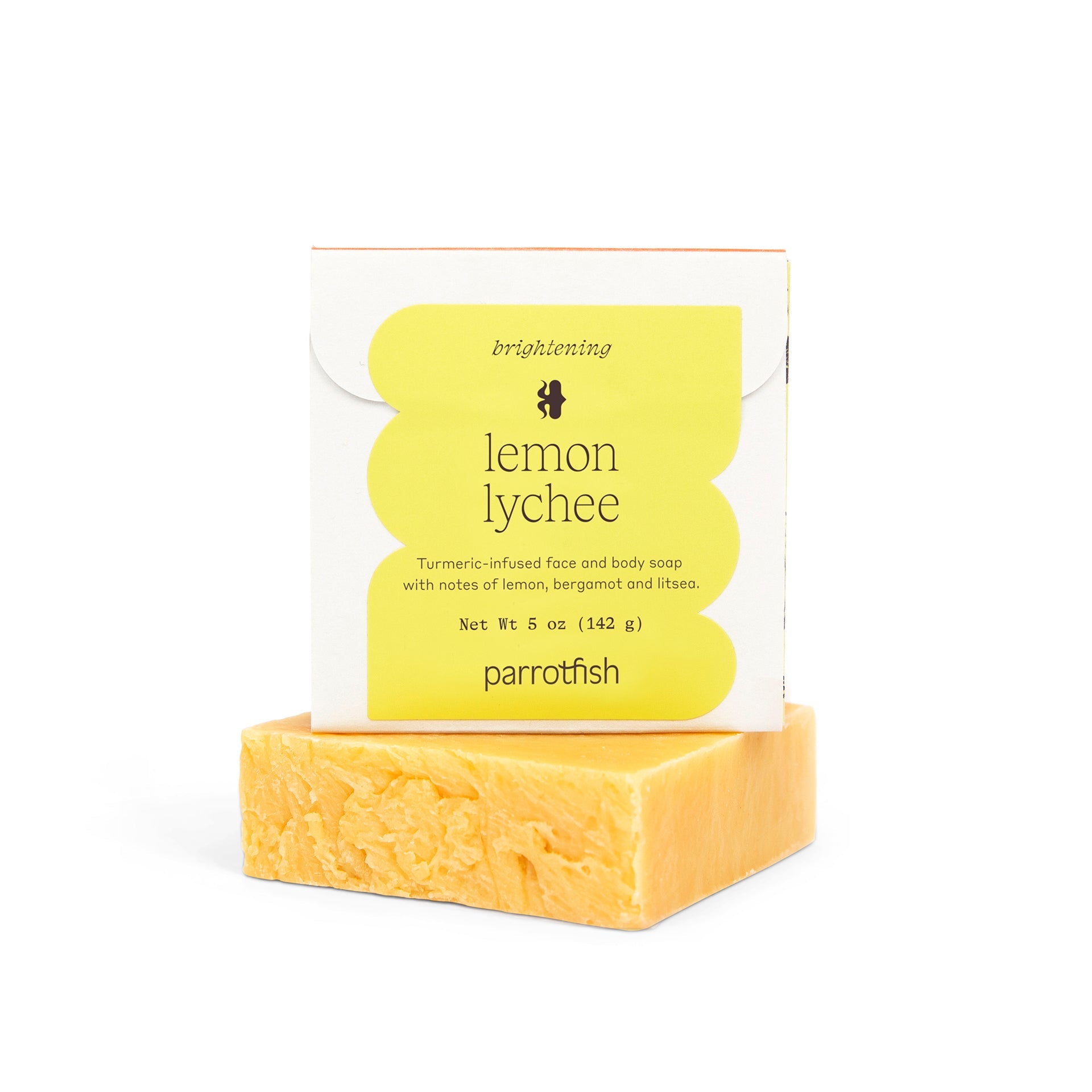 Lemon Lychee Soap Bar Clean Fair Trade Beauty Product
